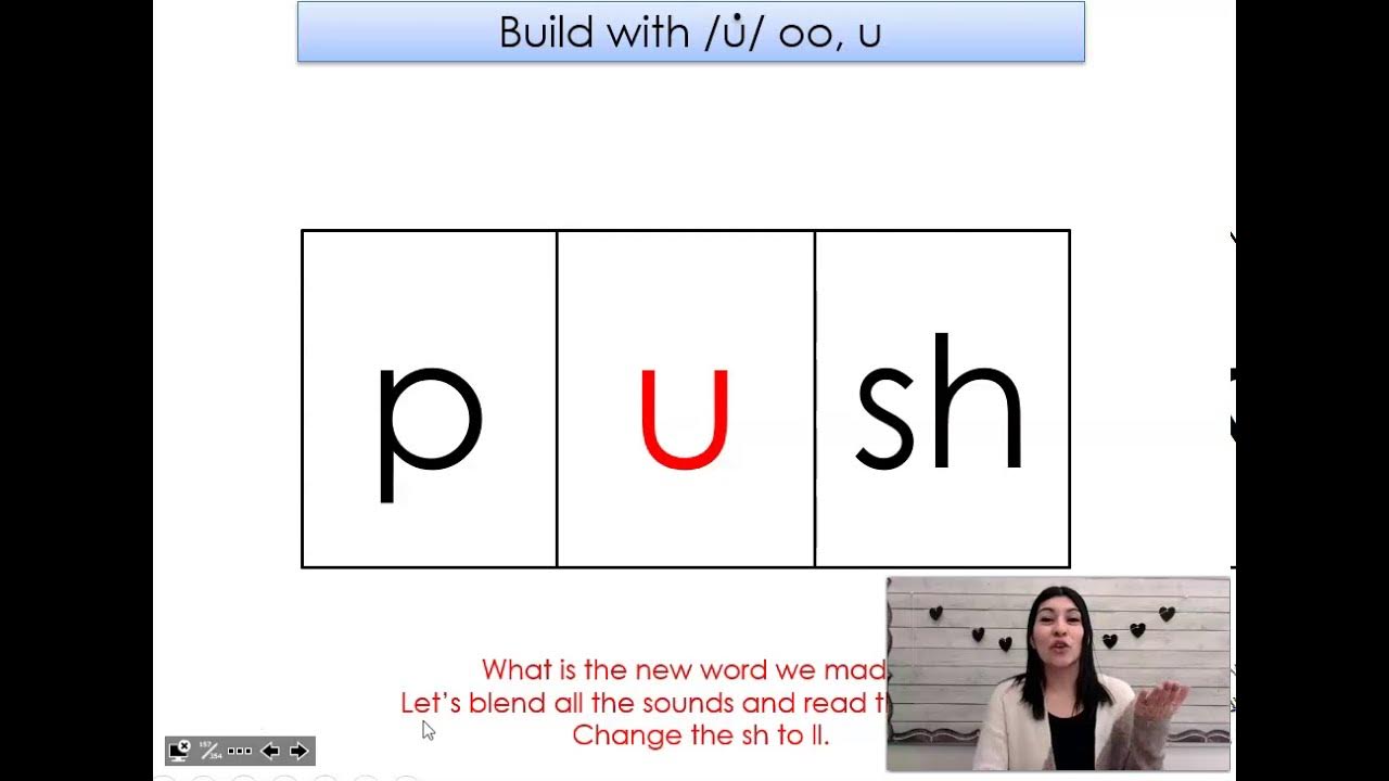 Variant Vowel w/Digraphs /oo/, /u/ Phonics Lesson Day2 - YouTube