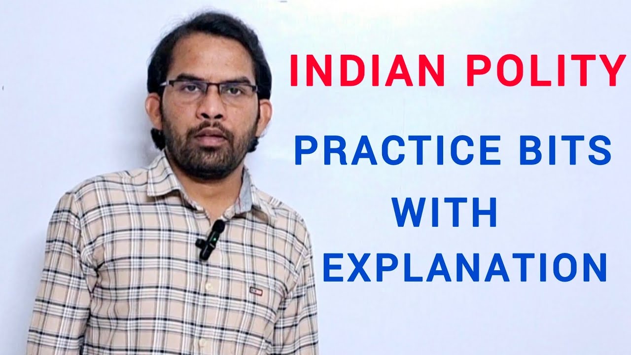 INDIAN POLITY PRACTICE BITS || భారత రాజ్యాంగం బిట్స్ || #indianpolity # ...