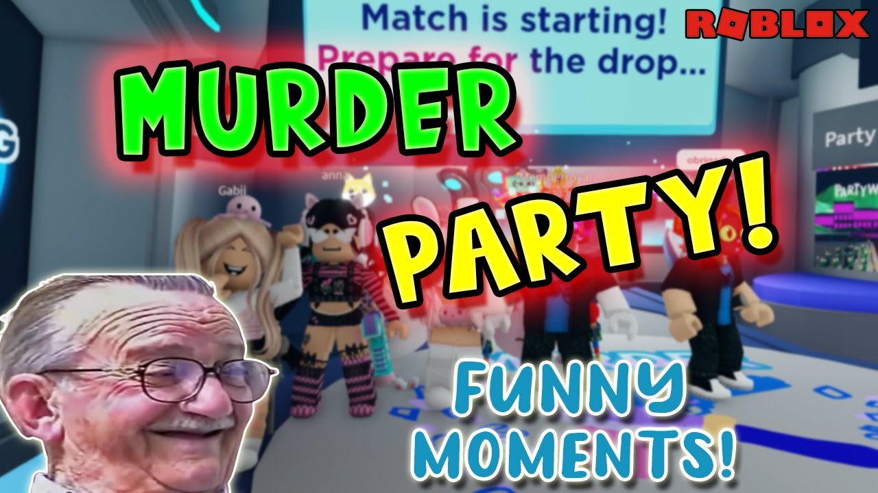 MELHORES MOMENTOS NO MURDER PARTY! - FUNNY MOMENTS! ||ROBLOX - YouTube
