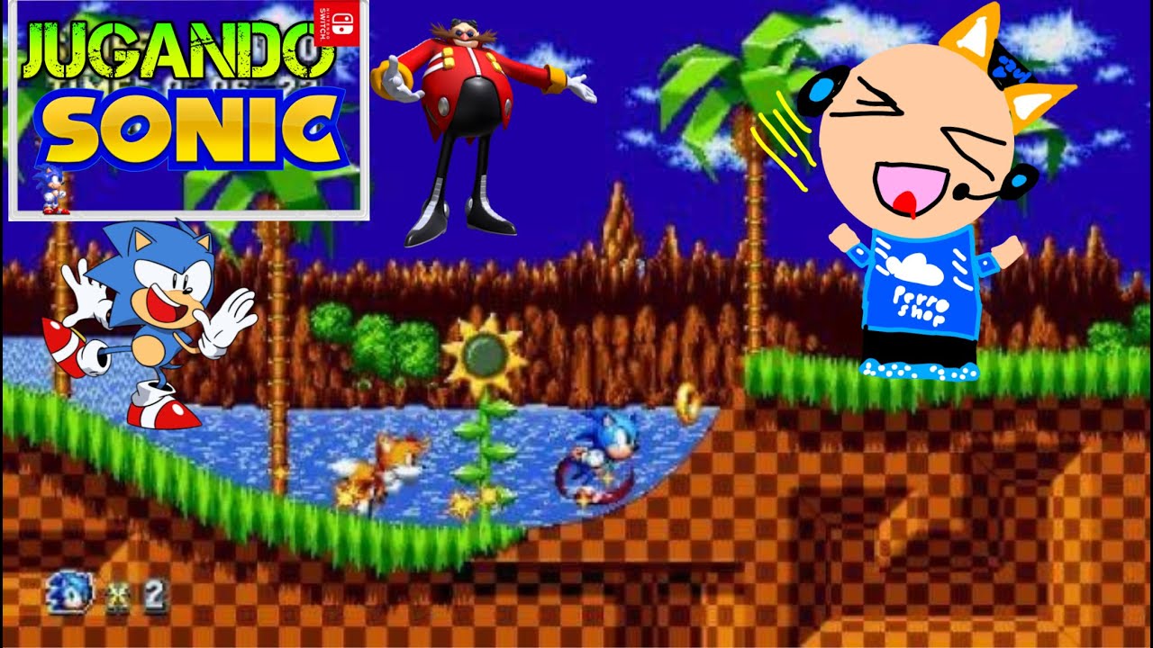 Jugando Sonic el erizo - YouTube
