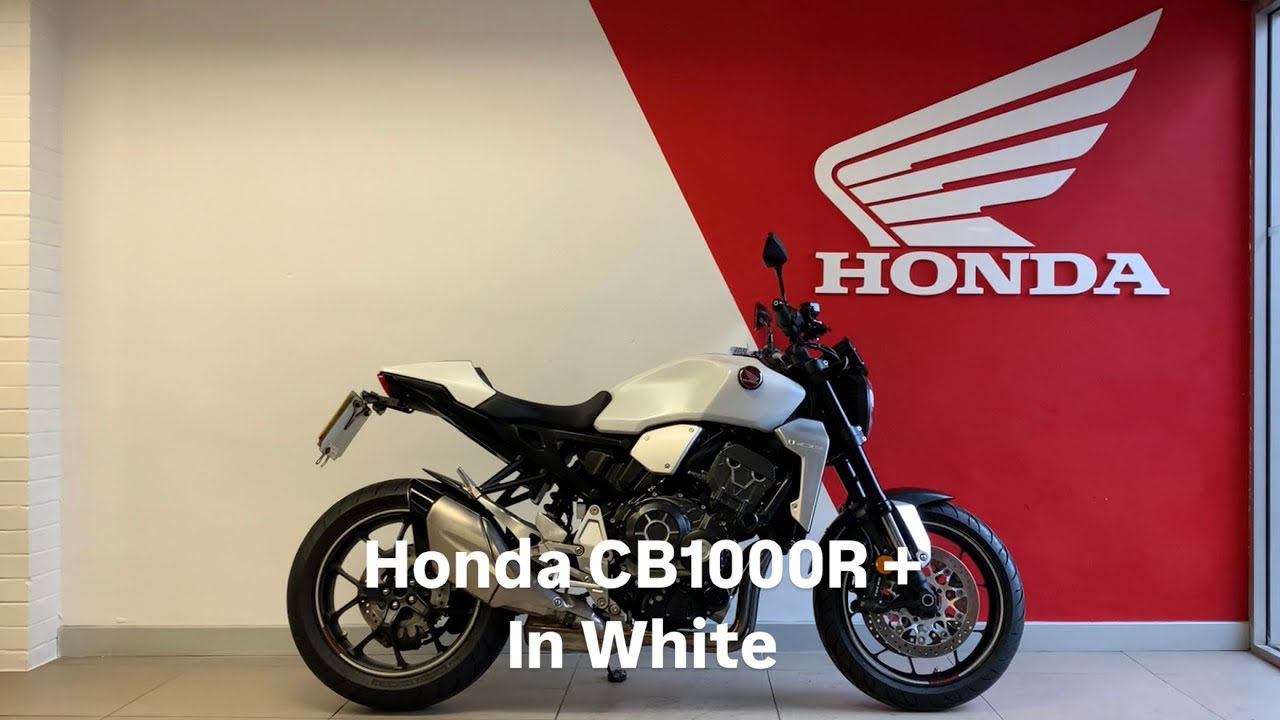 Honda CB1000R + white - YouTube