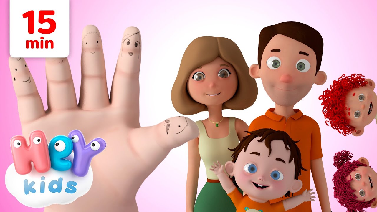 Finger Family and More! | Children's Song | HeyKids Nursery Rhymes ...