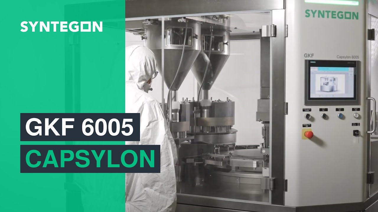 Syntegon GKF 6005 Capsylon | Highest efficiency and proven flexibility ...