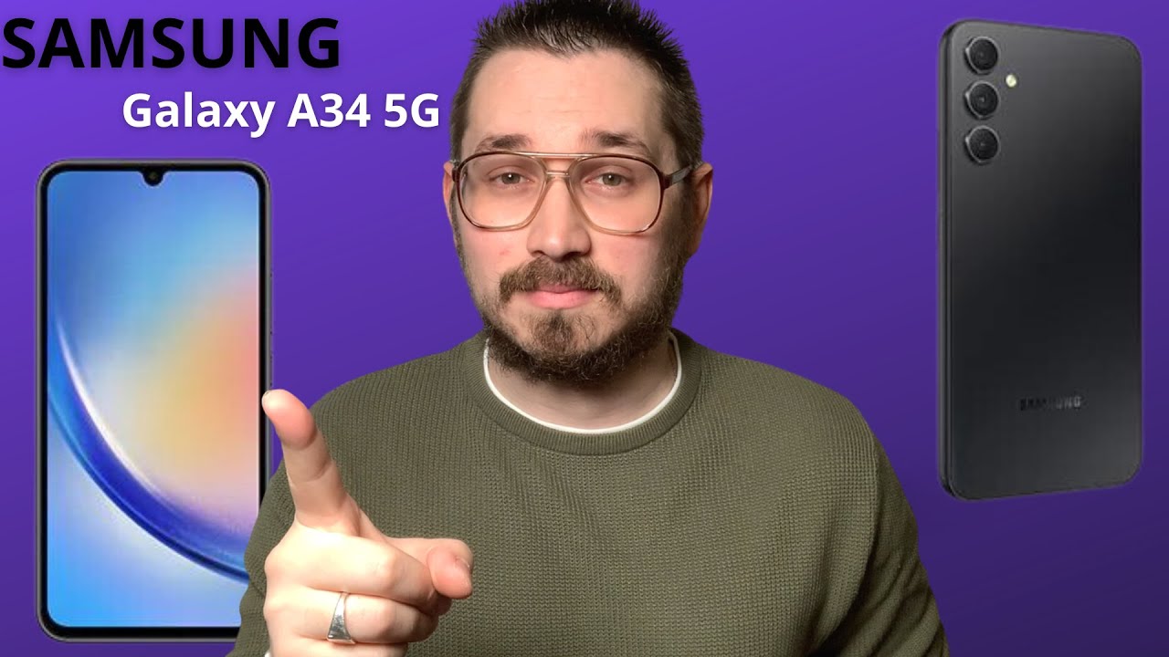 Samsung Galaxy A34 5G intéressant ? - YouTube