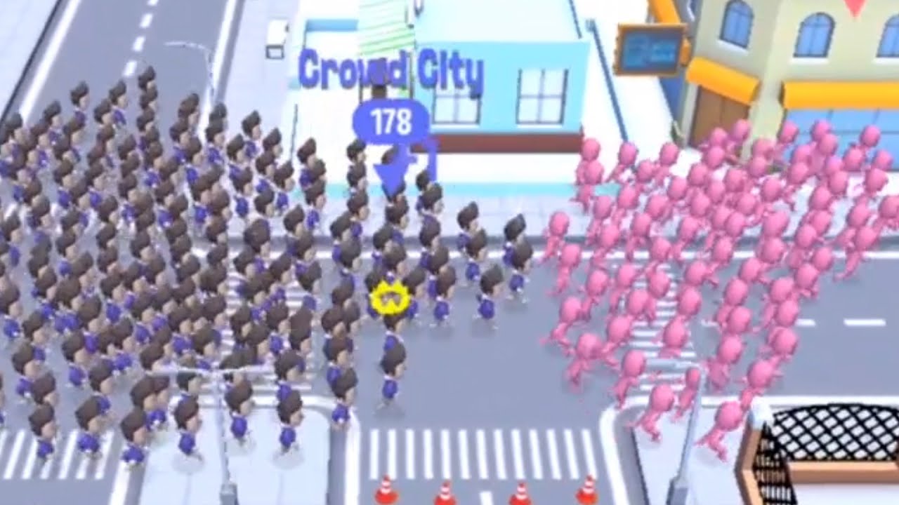 Crowd City World Record Map Control: 100.00% #680 - YouTube