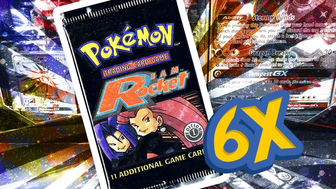 Opening 6x UNWEIGHED 1ST EDITION Team Rocket Pokemon Packs !!! - YouTube