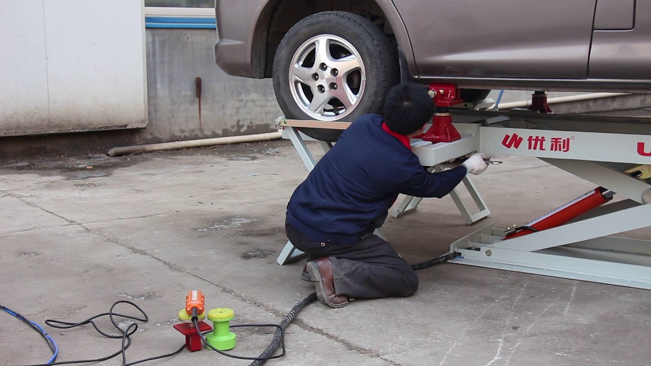 car bench auto repair - YouTube