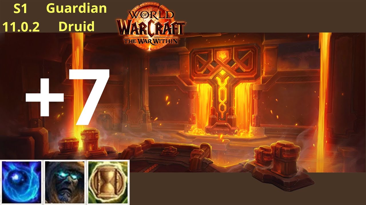 The Stonevault +7 Guardian druid TWW S1 - YouTube