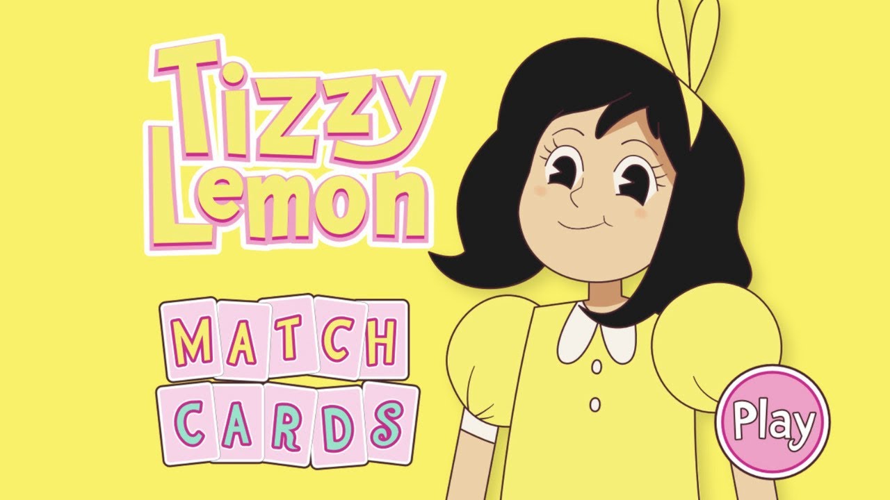 Tizzy Lemon - Match Cards Game App - YouTube