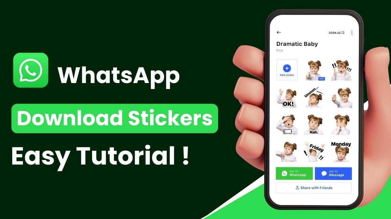 How to Download Stickers for WhatsApp ! - YouTube