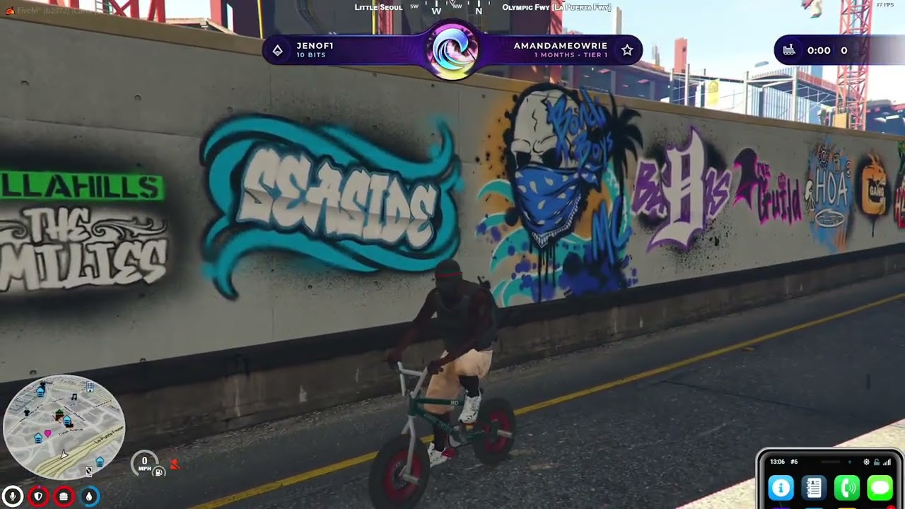 Every Graffiti Spray under the Bridge | NoPixel GTA RP - YouTube