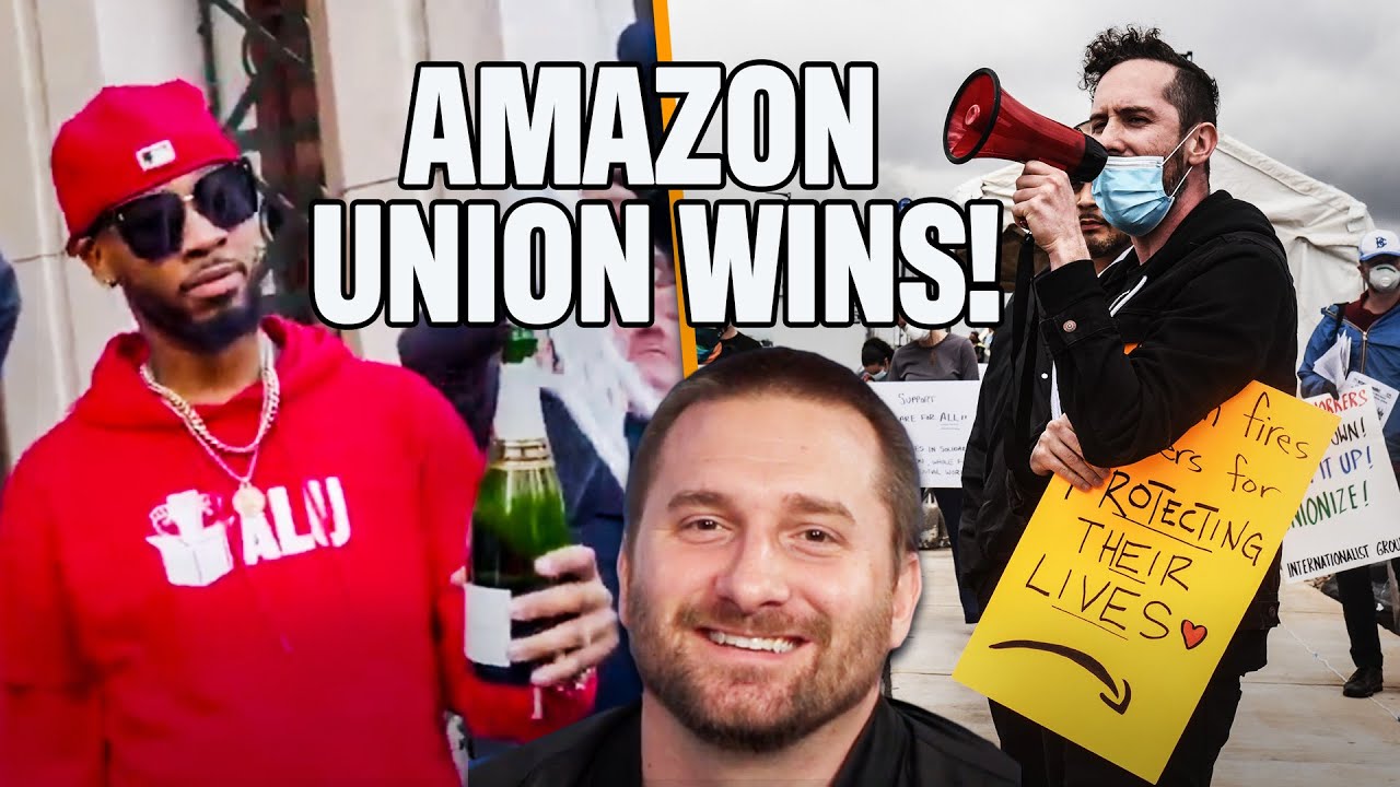 Amazon Workers Unionize In Historic Win For Labor - YouTube