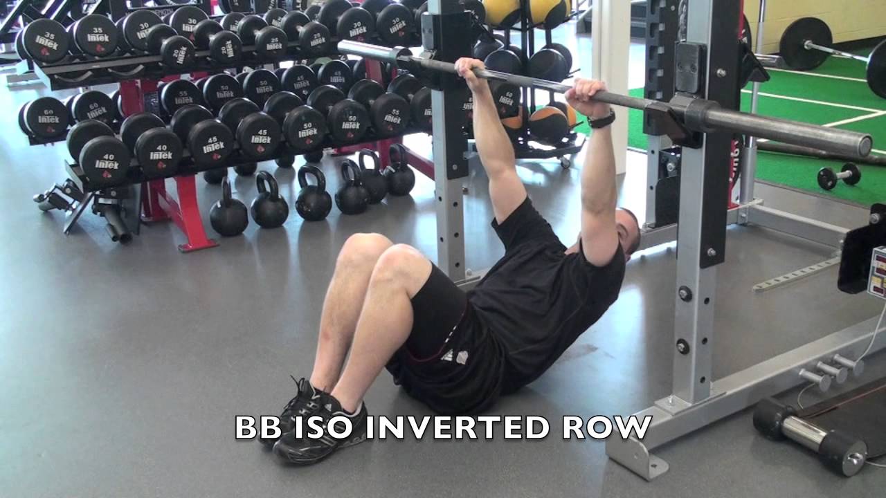 BB ISO INVERTED ROW - YouTube