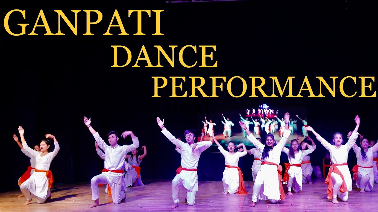 GANPATI DANCE PERFORMANCE | 01 | Annual function | 2019 | Mannat Dance ...