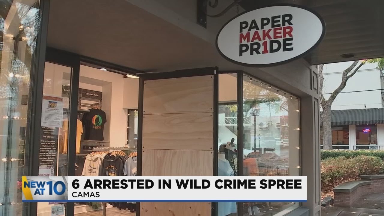 Four downtown Camas businesses burglarized in crime that spanned to ...