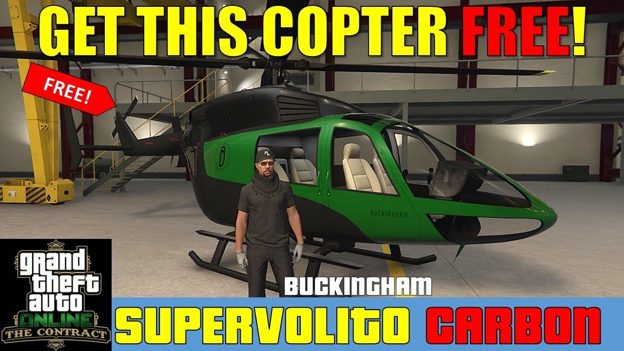 Get This Free Helicopter Now! Buckingham Supervolito Carbon (GTA 5 ...