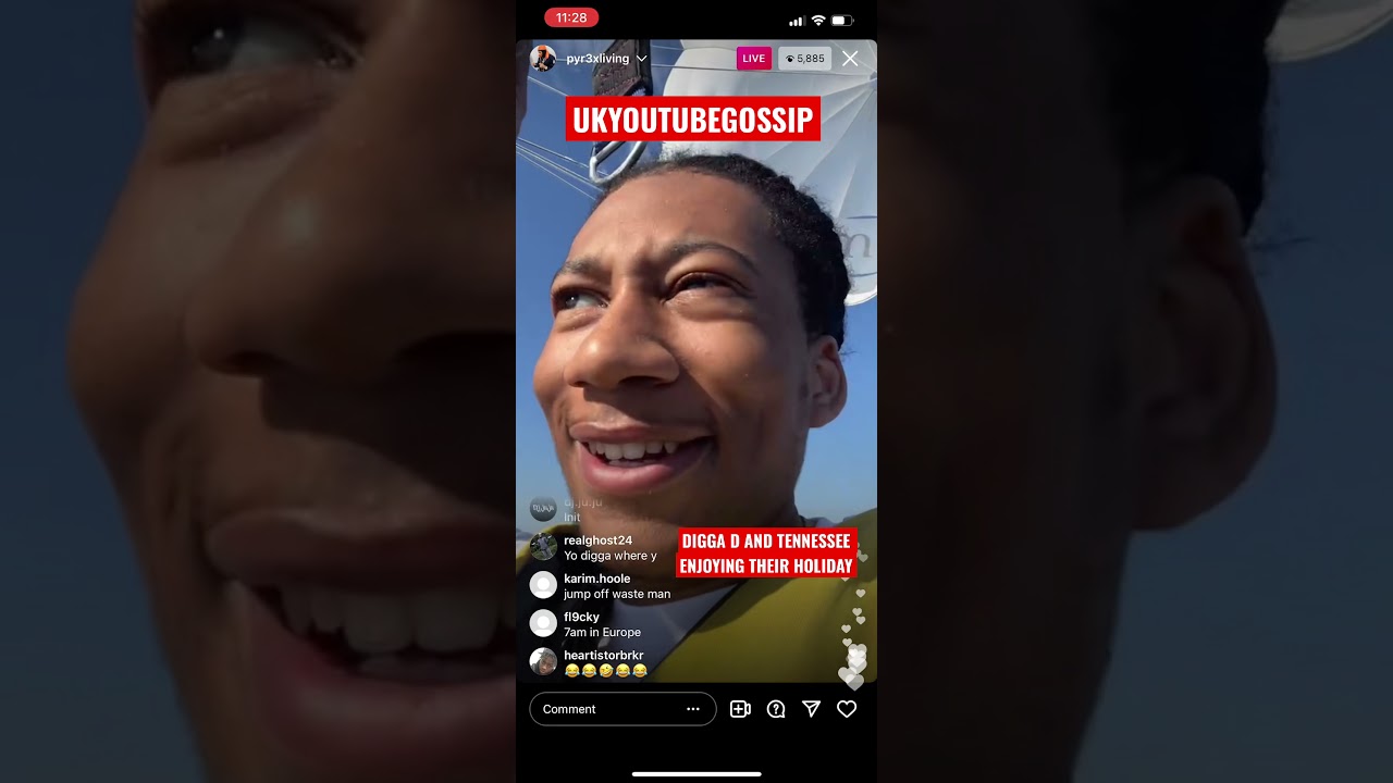 TENNESSEE CRYING AND DIGGA D TELLING HER TO SHUTUP - YouTube