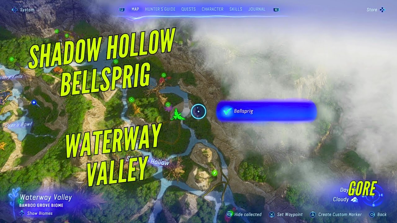 Shadow Hollow Bellsprig Waterway Valley | Avatar Frontiers of Pandora ...