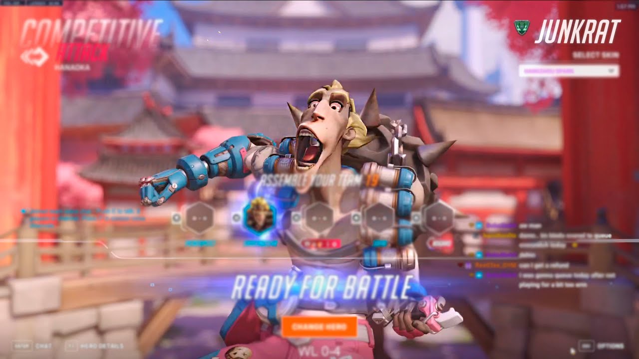 AQUAMARINE JUNKRAT GAMEPLAY - OVERWATCH 2 SEASON 12 - YouTube