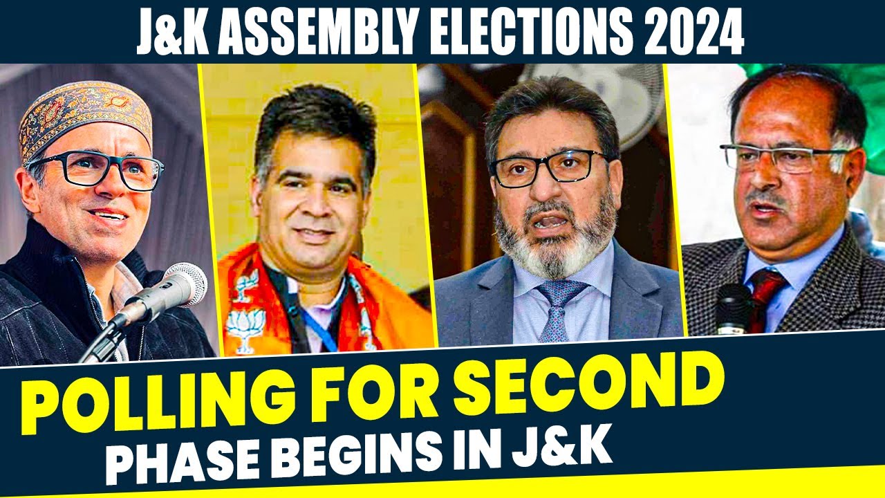 J&K Assembly Elections |Polling for Second Phase Begins| 26 seats ...