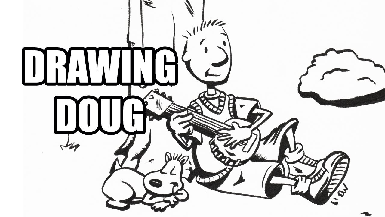 Drawing Doug and Porkchop - YouTube