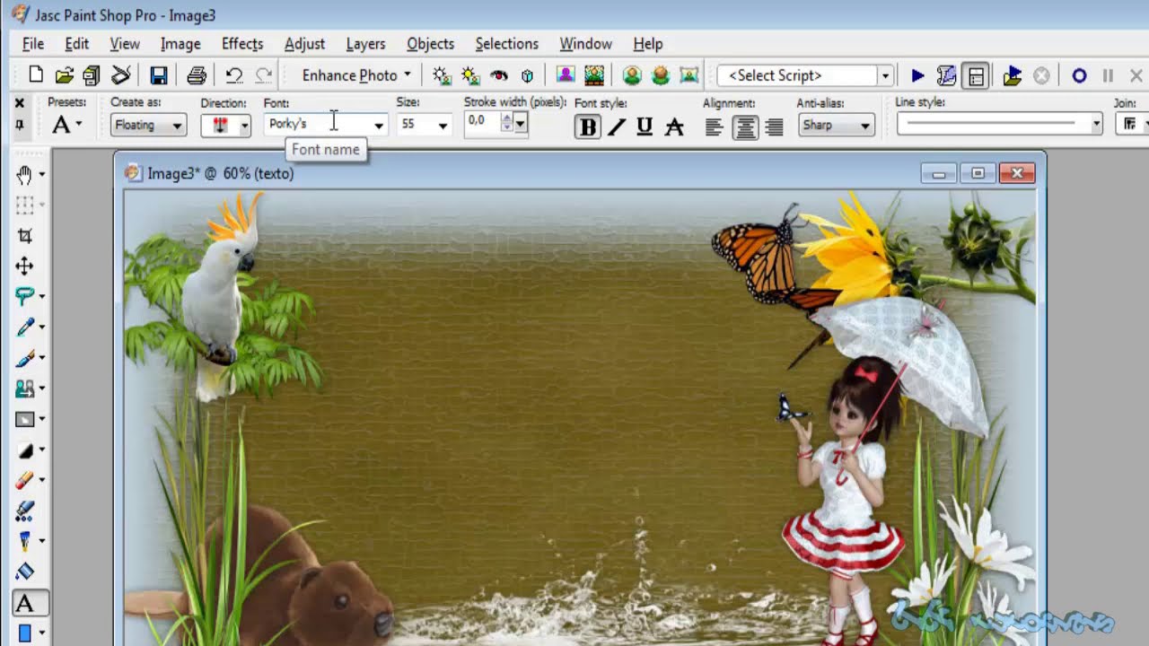 ☔Tag chuva no Proshow Producer- parte 1-Tutorial de Paint Shop Pro e ...
