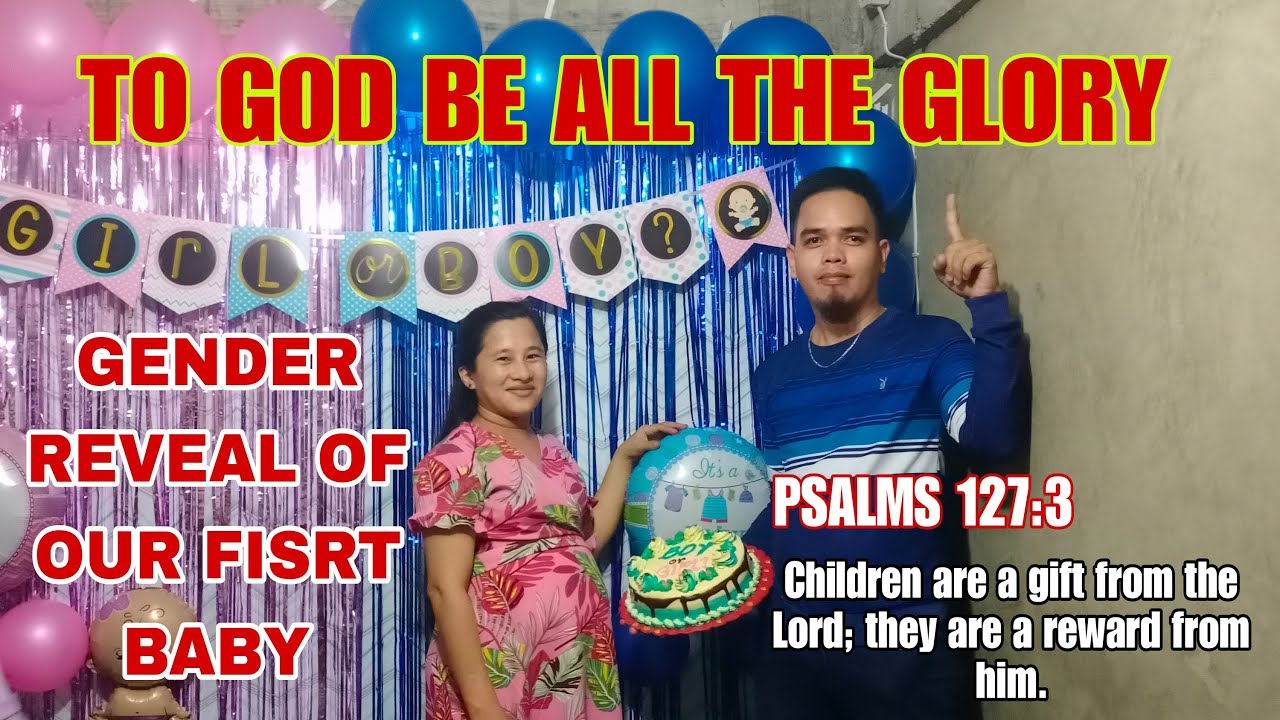 GENDER REVEAL OF OUR FIRST BABY AFTER FOUR YEARS FINALLY, THANK YOU ...