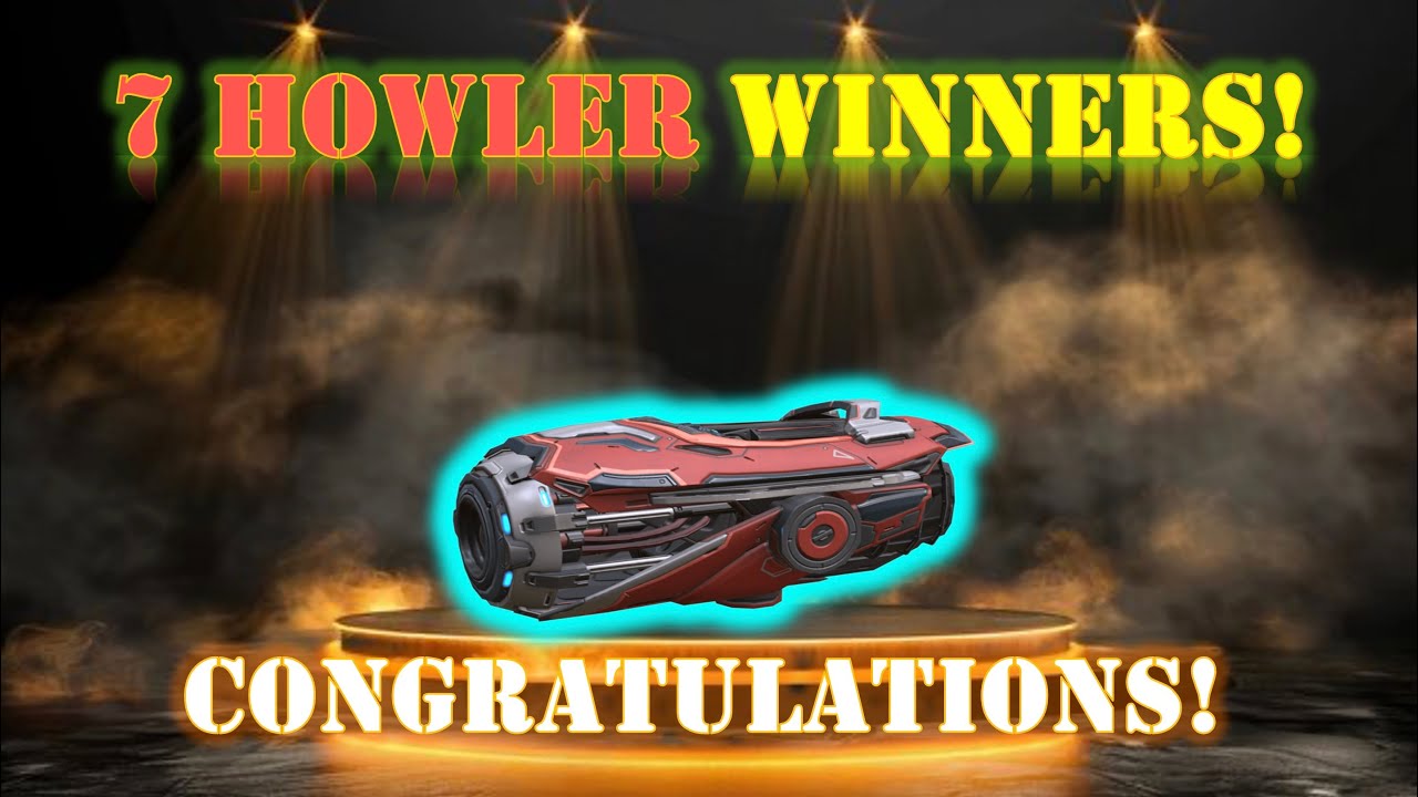 HOWLER GIVEAWAY WINNERS! WATCH THE WHOLE VIDEO GUYS. CONGRATULATIONS ...
