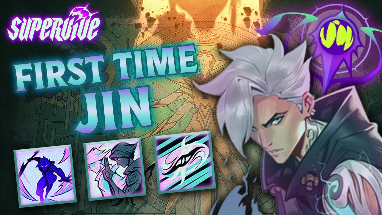 Legend Ranked SUPERVIVE Player First Times Jin on a Smurf - YouTube