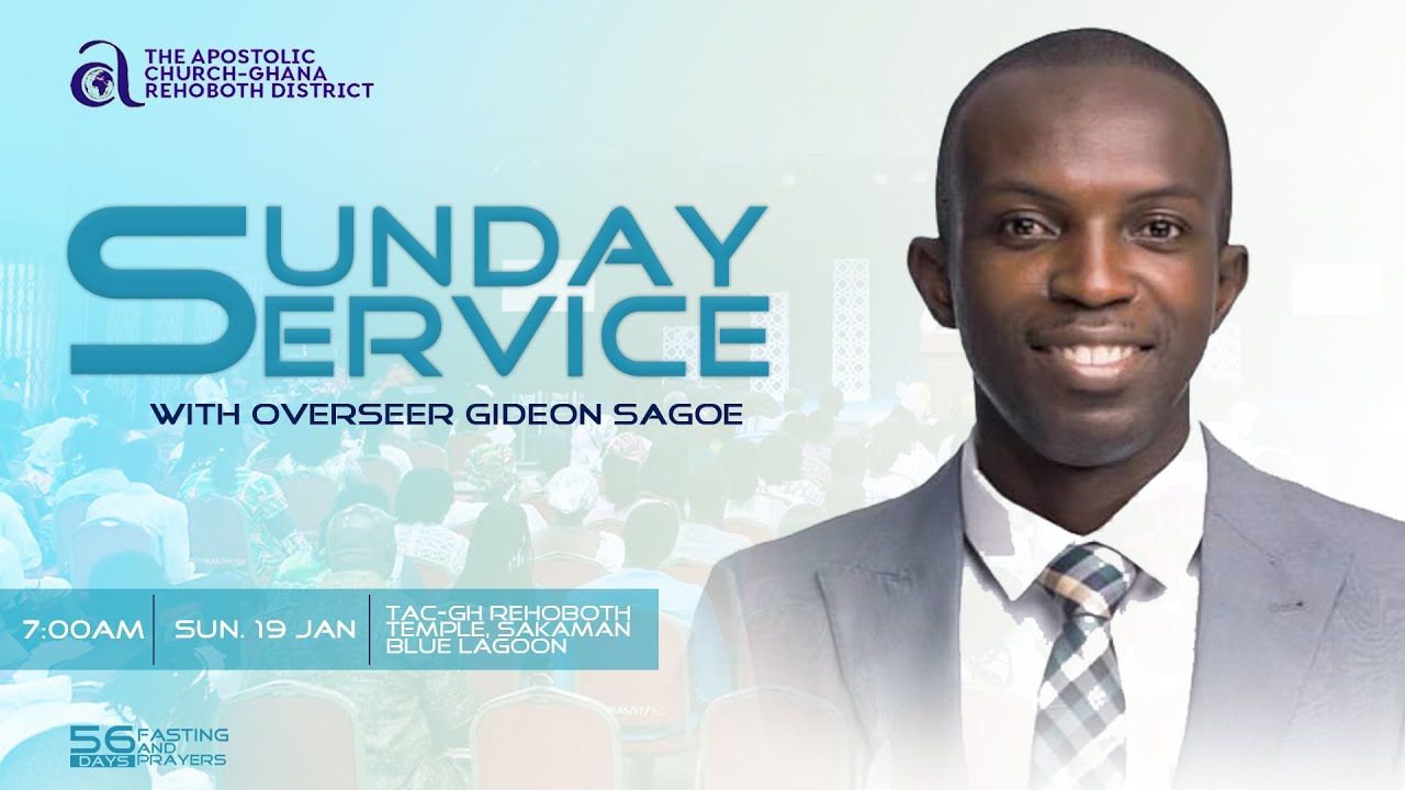 DAY 14 OF 56 DAYS FASTING & PRAYERS WITH OVSR. GIDEON SAGOE || SUNDAY SERVICE || 19-01-25 - YouTube