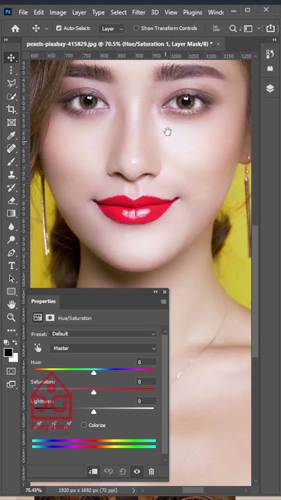 Lip color change - Adobe Photoshop Tips & Tricks - YouTube