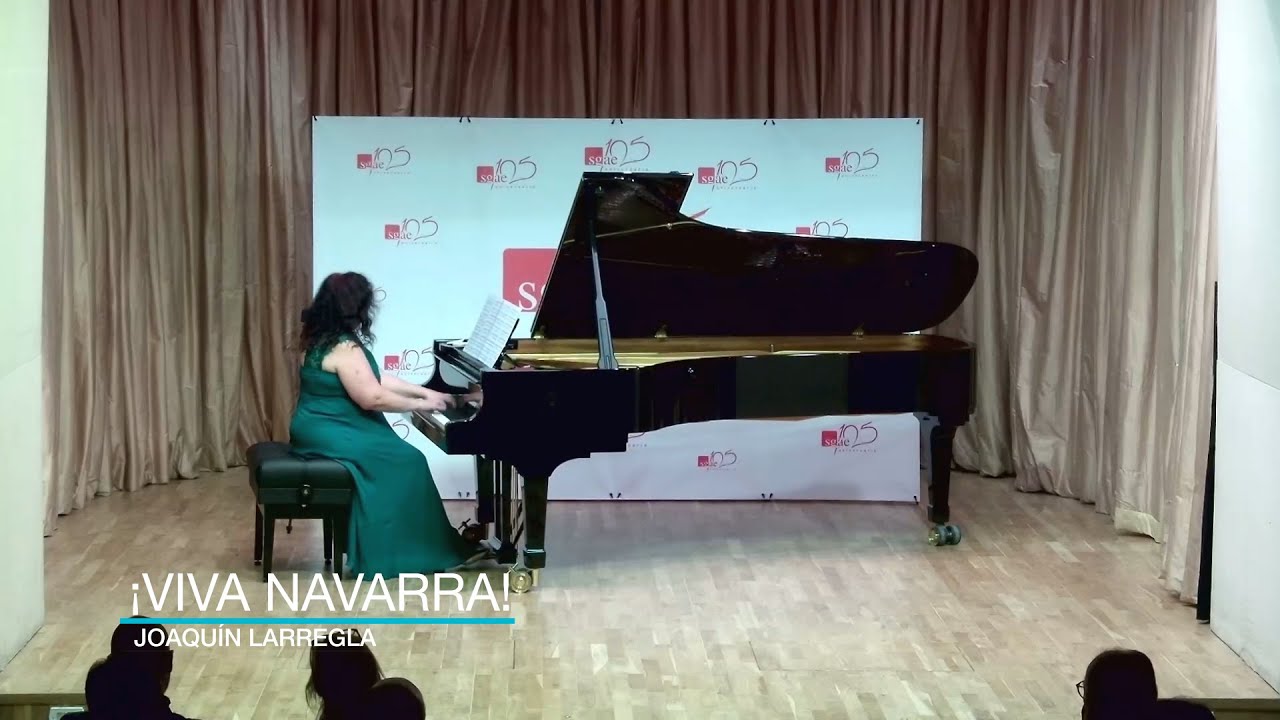 Raquel del Val plays ¡Viva Navarra! by Joaquín Larregla - YouTube
