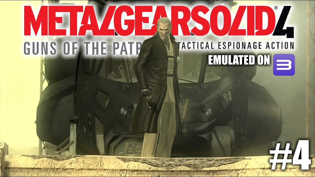 Metal Gear Solid 4 - Liquid Ocelot - PC Emulation [Act 1 - Part 4 ...