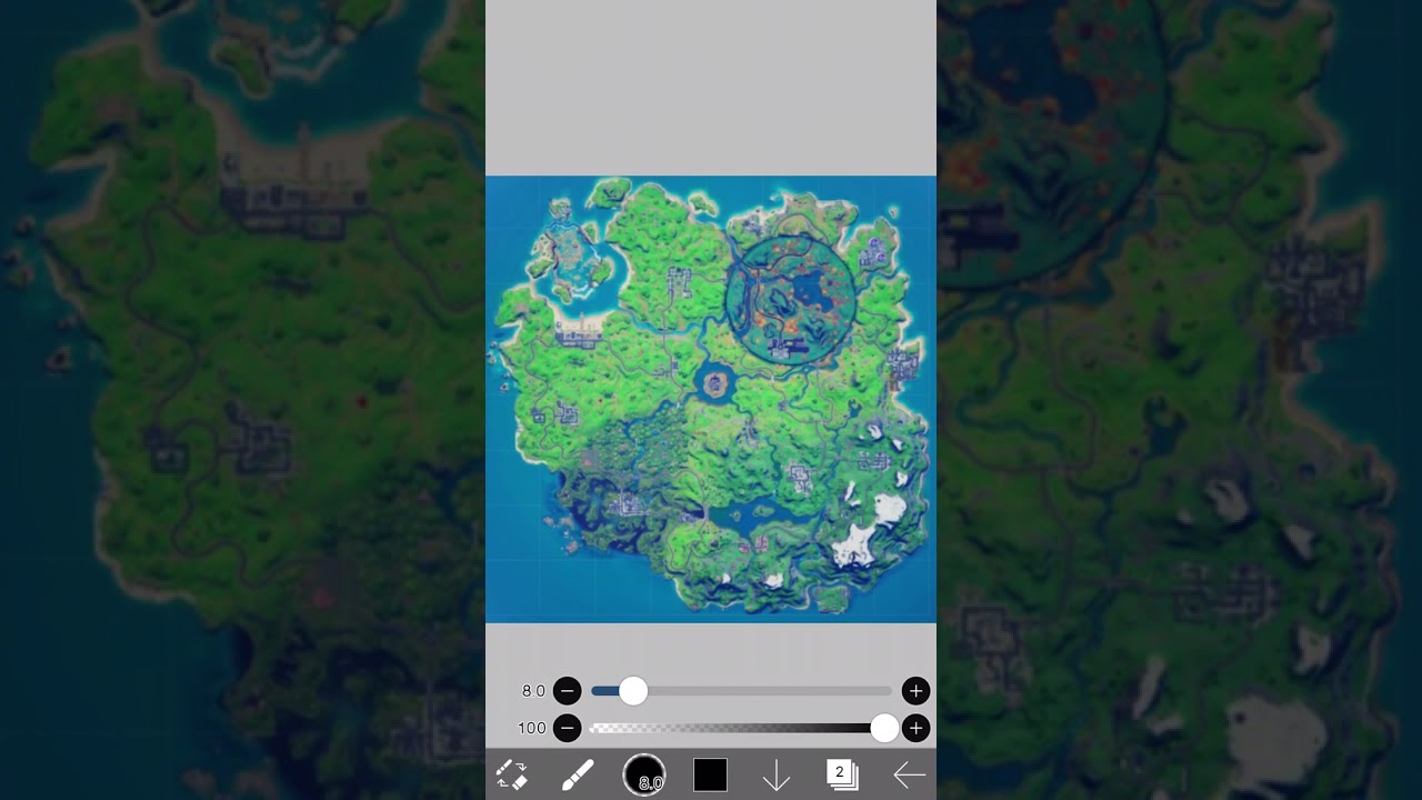 Fortnite C2S5 Map if Galactus consumed the Zero Point - YouTube