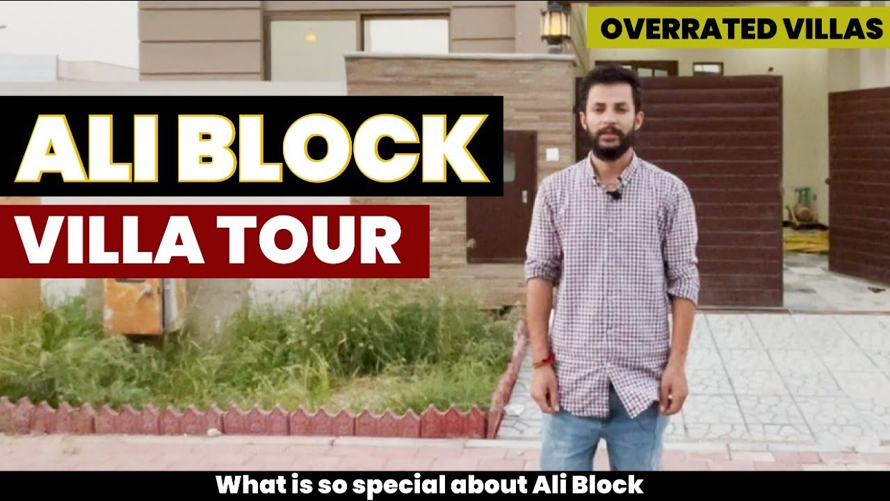 Ali Block Villa For Sale In Best Price | Bahria Town Karachi | AB ...