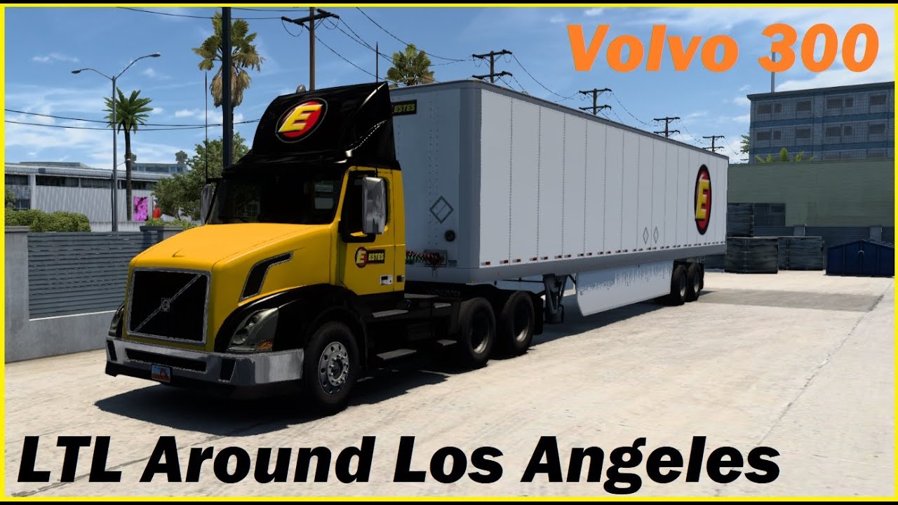 ATS / LTL Trucking with Estes Express in Los Angeles / American Truck ...