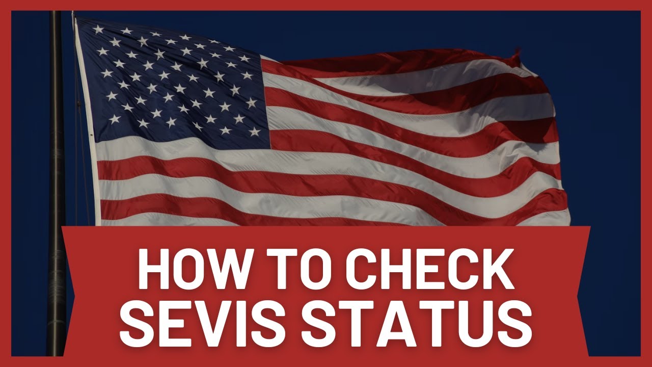 How to Check My SEVIS Status (Quick Tutorial) - YouTube