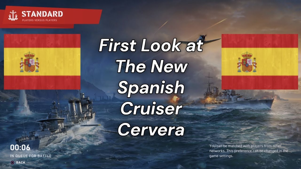 World of Warships Legends - First Look at Spanish Cruiser Almte ...