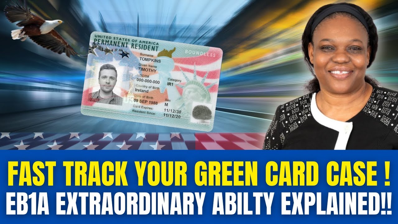 FAST-TRACK YOUR GREEN CARD CASE! EB-1A Extraordinary Ability Explained ...
