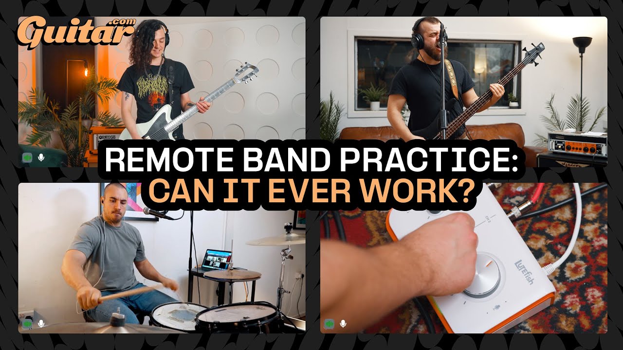 Remote band practice: can it work? Testing the Lutefish Stream with a ...