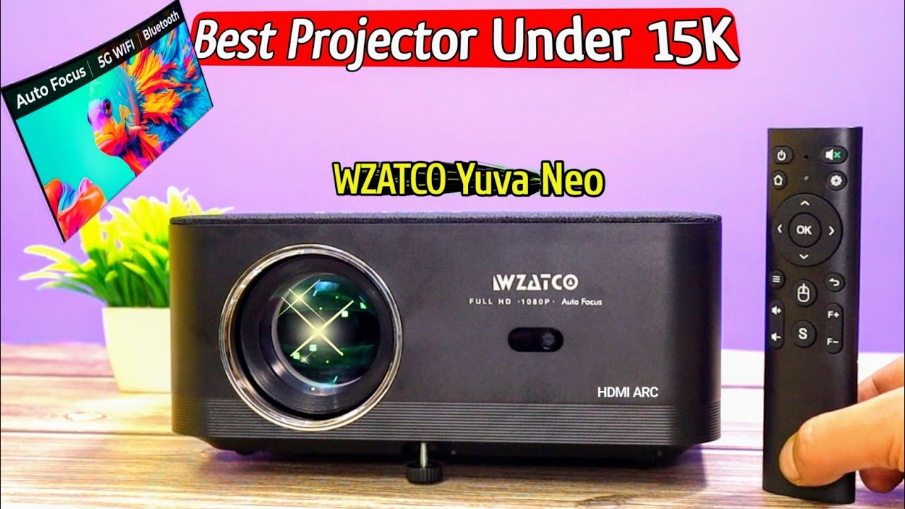 Wzatco Neo Projector Unboxing & Review | Best Projector Under Rs 15K ...