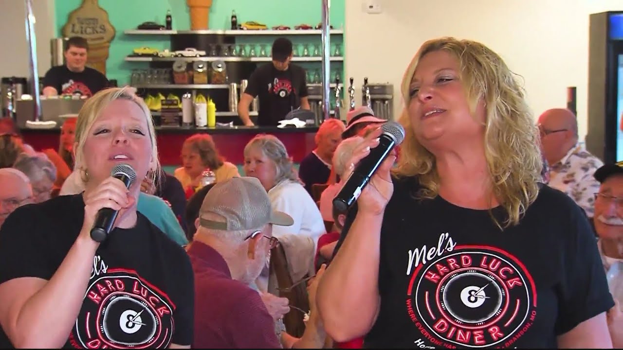 Mel's Hard Luck Diner and Kringles Christmas Shops - YouTube