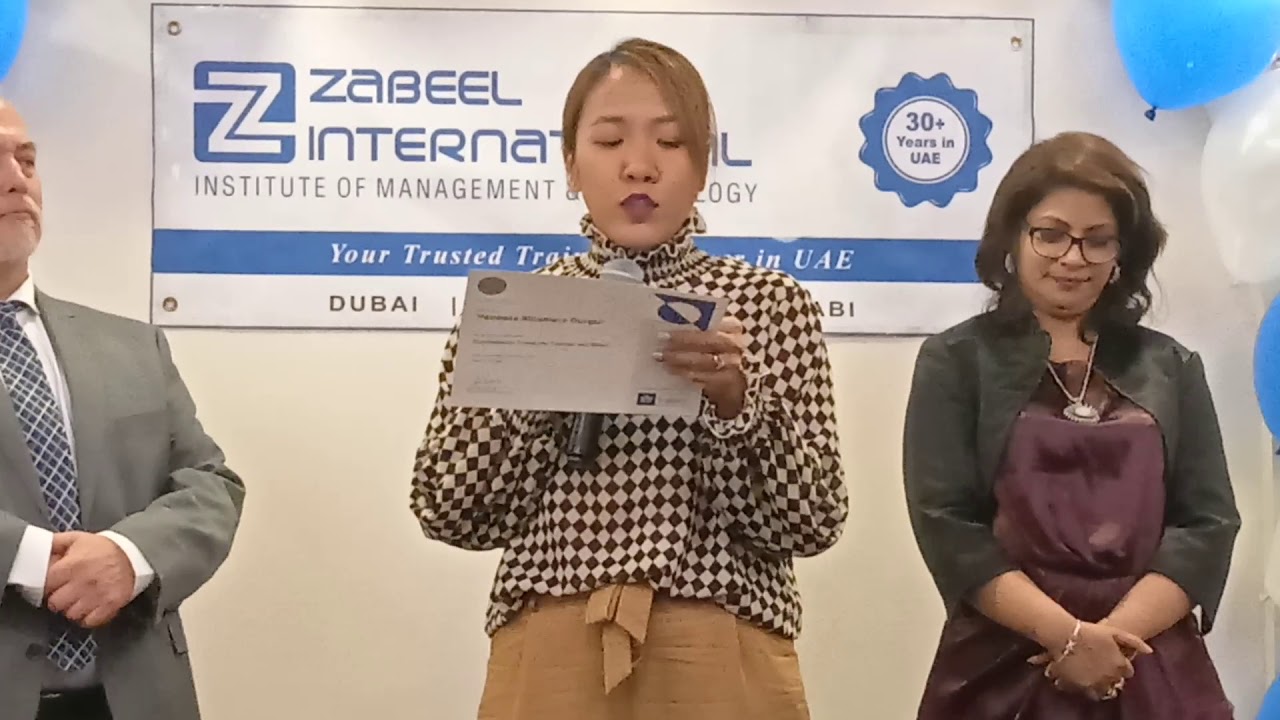 IATA Certification Course Testimonial | Zabeel Institute, Dubai - YouTube