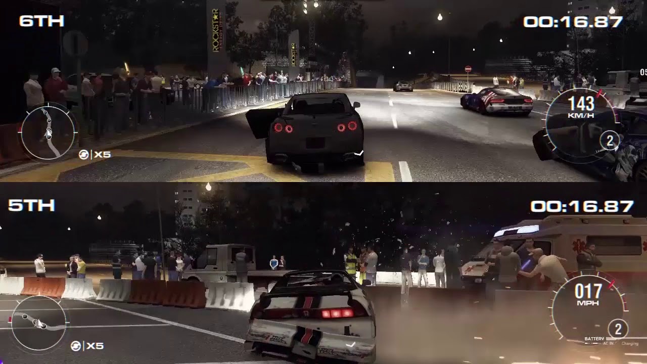 How my siblings play Grid 2 (Splitscreen) - YouTube