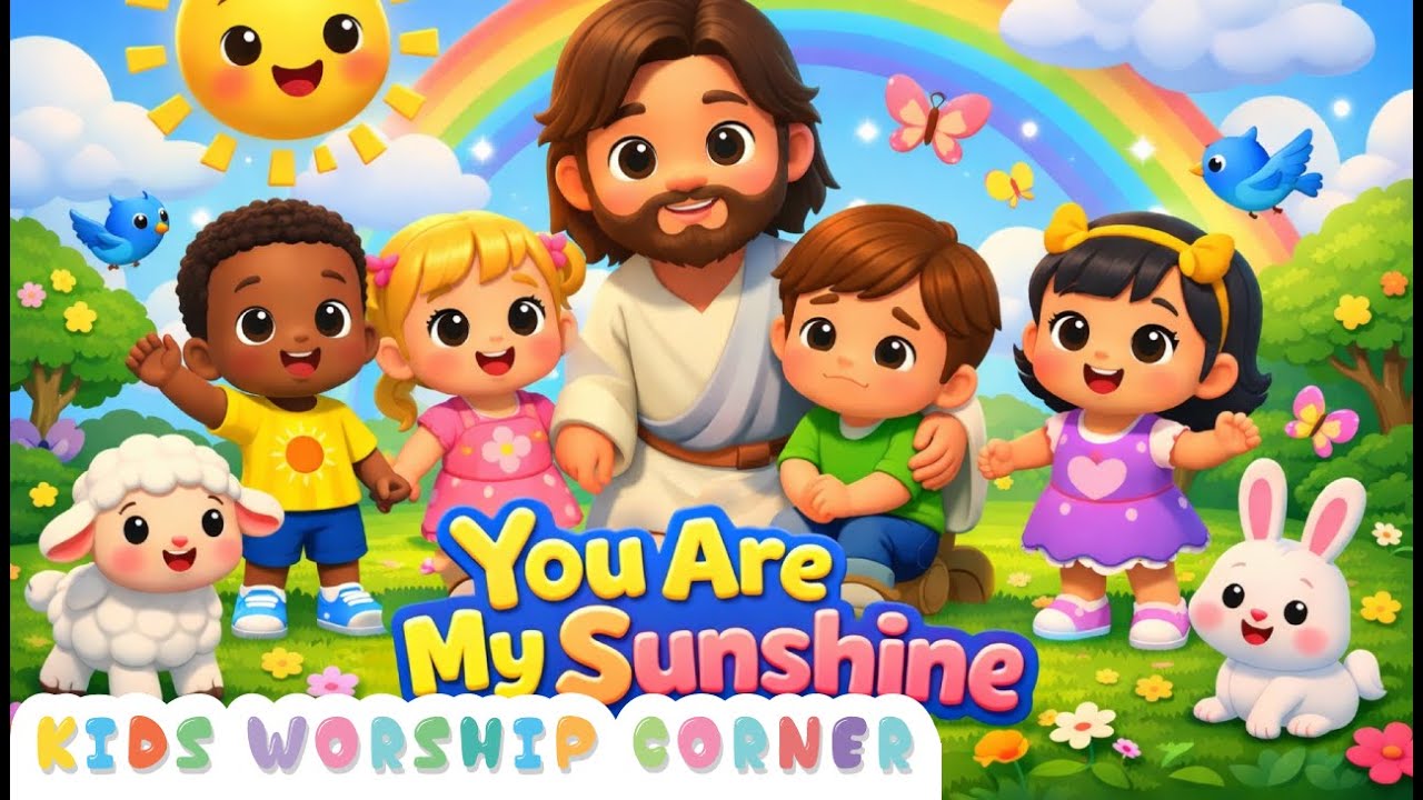 You Are My Sunshine, Christian Song For Kids | Kids Worship Corner ...