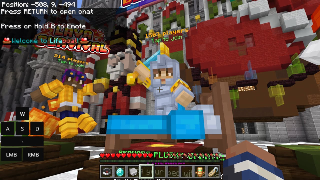 minecraft bedwars lifeboat - YouTube