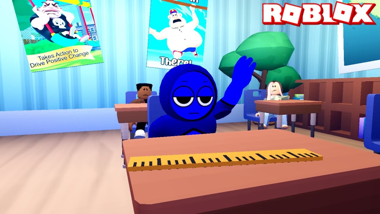 Sprunki Jevin Played Don't Poop Yourself at School Obby in ROBLOX ...