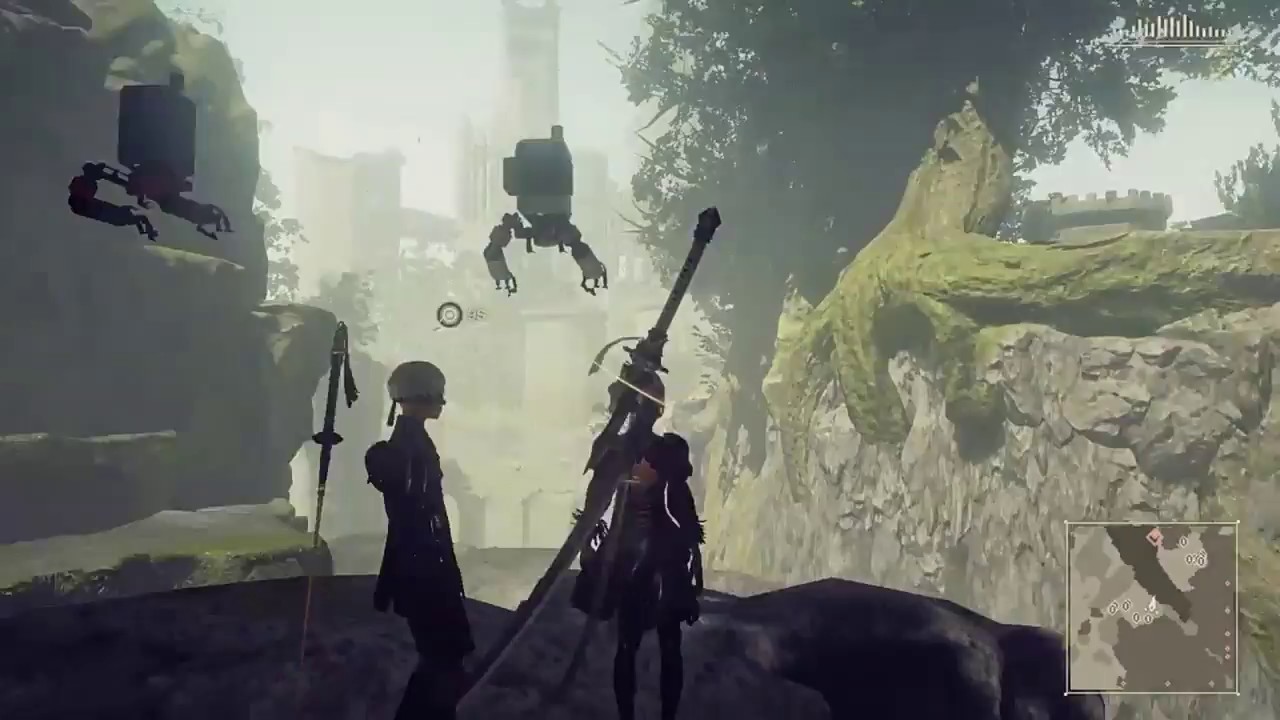 Into The Castle, NieR: Automata Part 10 - YouTube