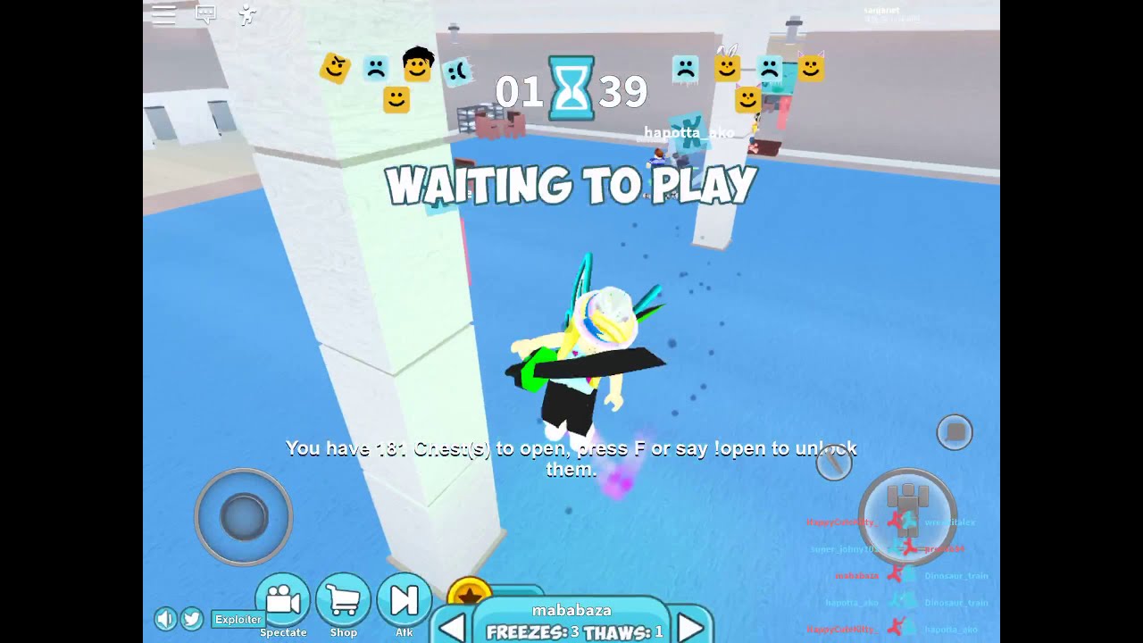 [Roblox] 로블록스 ice breaker 얼음땡 #1 - YouTube