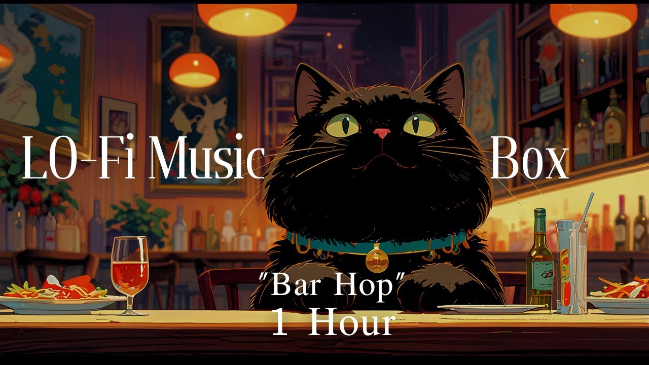 🌜 Lo-fi Music Box [Easy beat+Lofi+cute Melody+Cozy] "Bar Hop" 🍸 - YouTube